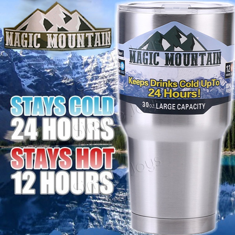 Vacuum Insulated Tumbler Mug - Keep hot OR cold for long hours ...