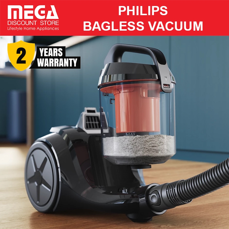 PHILIPS XB1042 BAGLESS AND CORDED VACUUM CLEANER | Shopee Singapore