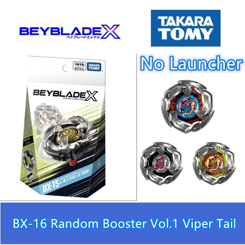 Takara Tomy Beyblade-X Bx-16 Random Booster Vol.1 Viper Tail (Blind Box ...