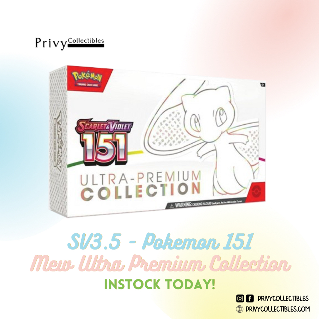 Pokemon TCG: SV3.5 - Pokemon 151 Ultra Premium Collection Box UPC ...
