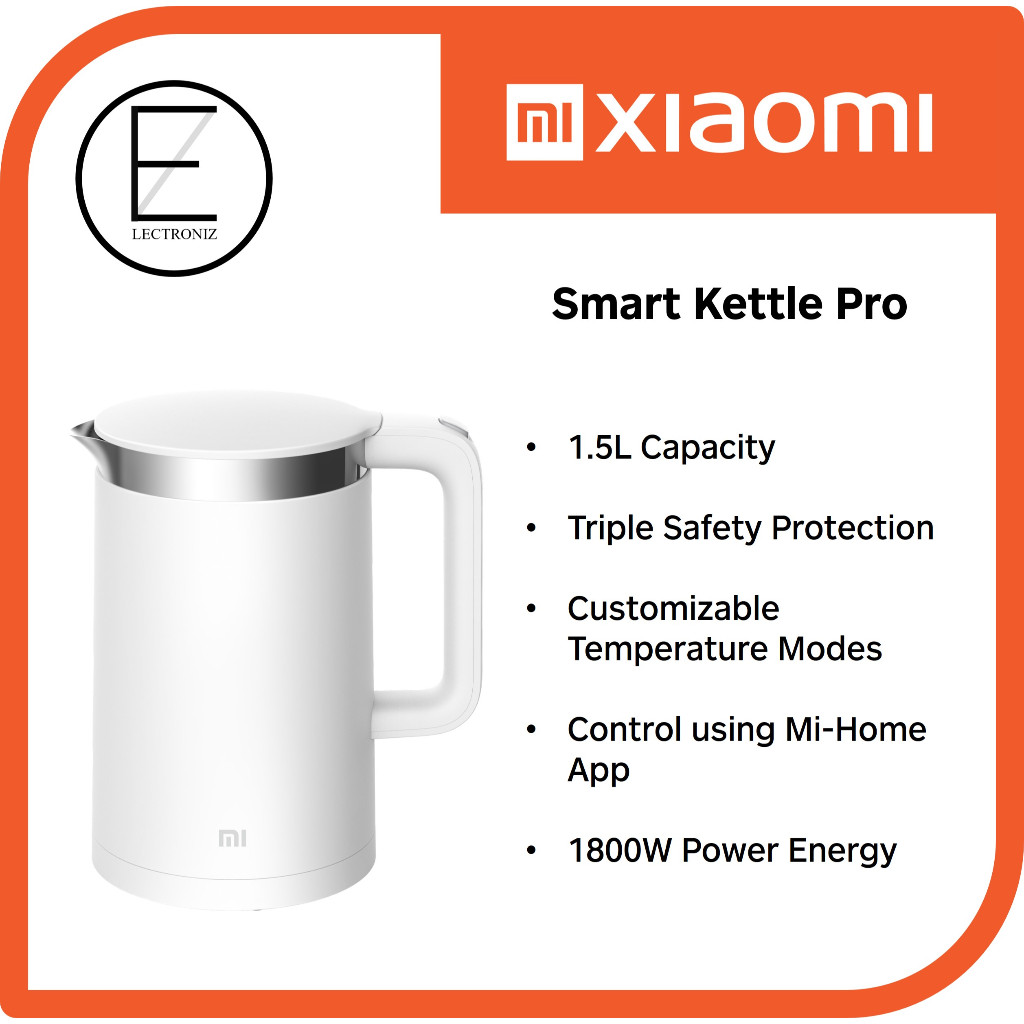 XIaomi Smart Kettle Pro 1.5L | Global Version | Shopee Singapore