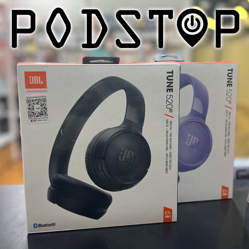 JBL Tune 520BT Bluetooth Headphone - 2 Colours (1 Year Warranty ...