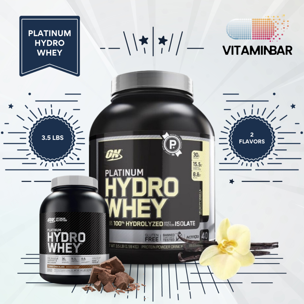 Optimum Nutrition 3.5 lbs Hydro Whey Protein - Advanced Muscle Recovery ...