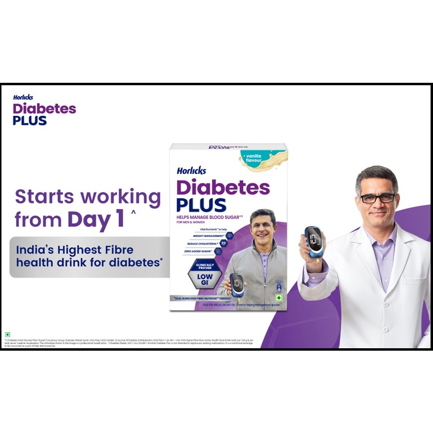 HORLICKS DIABETES PLUS HELPS MANAGE BLOOD SUGAR | Shopee Singapore