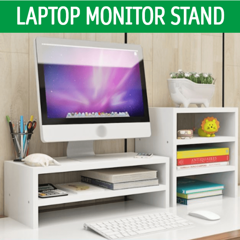 Laptop Monitor Stand Desktop Computer Monitor Stand | Shopee Singapore