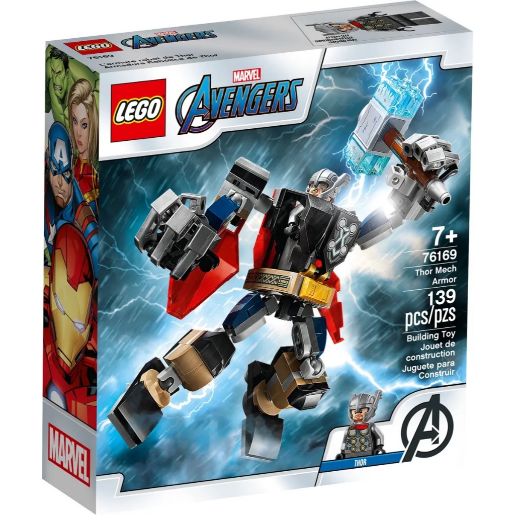 LEGO 76169 Thor Mech Armour (Retired) | Shopee Singapore
