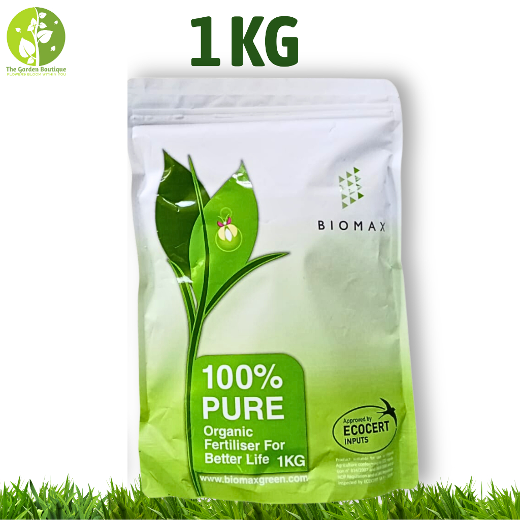 [Local Seller] BIOMAX 100% Pure Organic Plant Fertilizer/High NPK/Odorless/Safe | The Garden ...