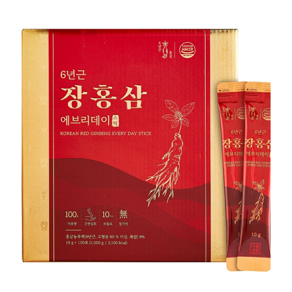 Korea [Jang Hongsam] 6-year-old red ginseng concentrate Everyday Stick ...
