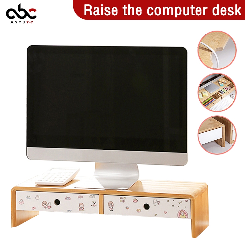 Monitor stand riser computer stand monitor heightening stand laptop ...