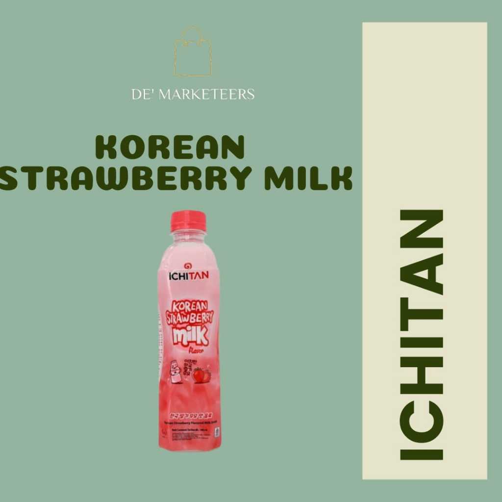 [CARTON DEALS] ICHITAN KOREAN STRAWBERRY MILK 300ML × 24PCS | Shopee Singapore