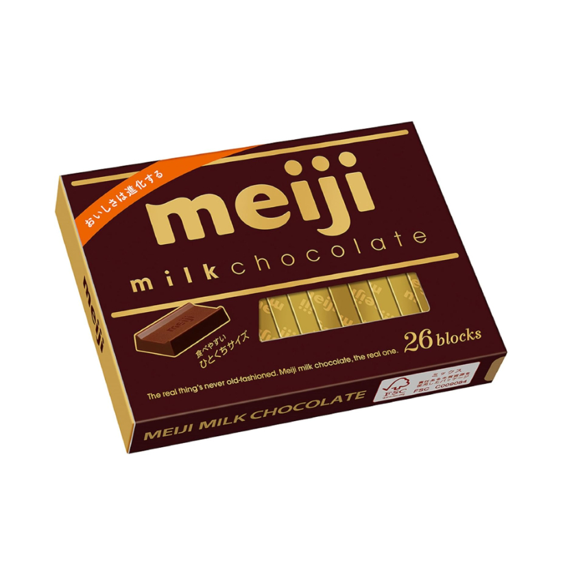 Meiji Milk Chocolate Box 120g | Shopee Singapore