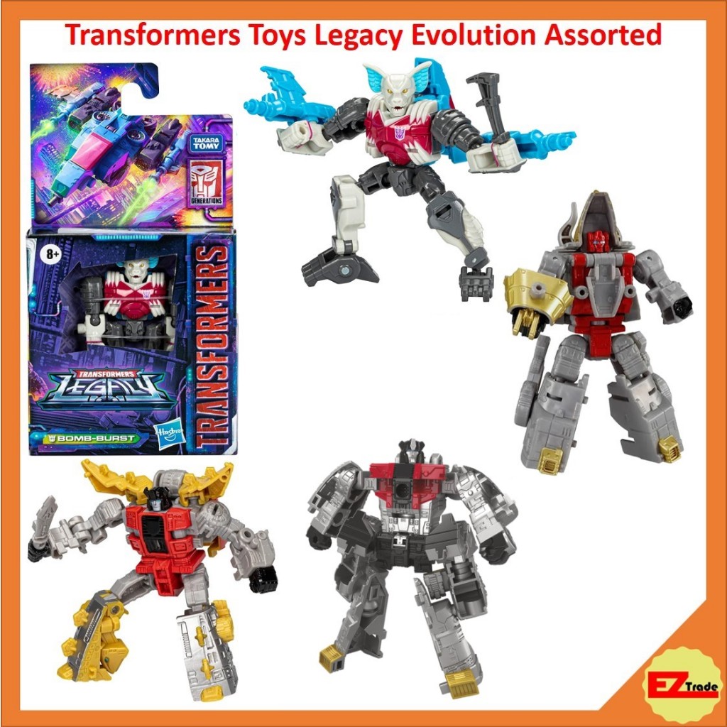Hasbro Transformers Toys Legacy Evolution Core Assorted Figurine, 3.5 ...