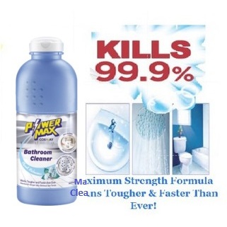 [Buy 2, Buy 4] PowerMax Bathroom Cleaner (600ml). New Packaging with ...