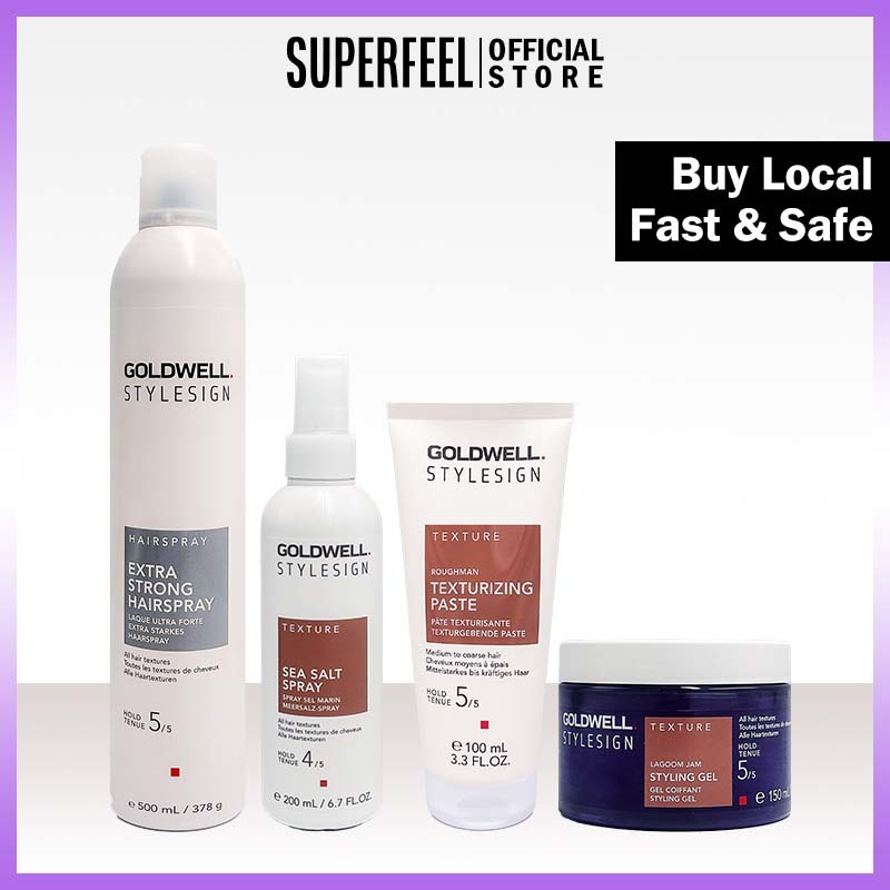 NEW! Goldwell StyleSign Roughman Texturizing 100ML /Lagoom Jam 150ML ...