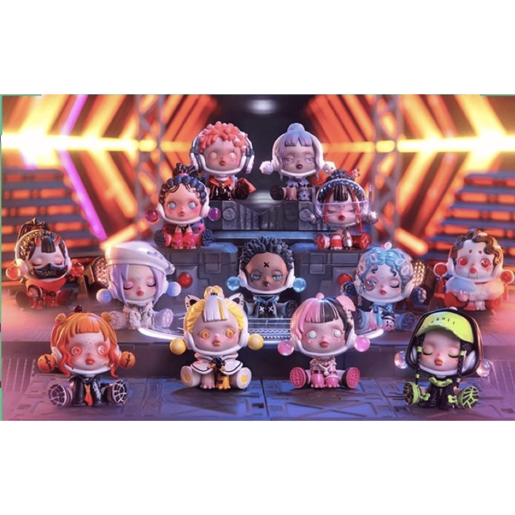 [SG STOCK] POPMART SKULLPANDA Night City Collection Doll Cute Figures ...