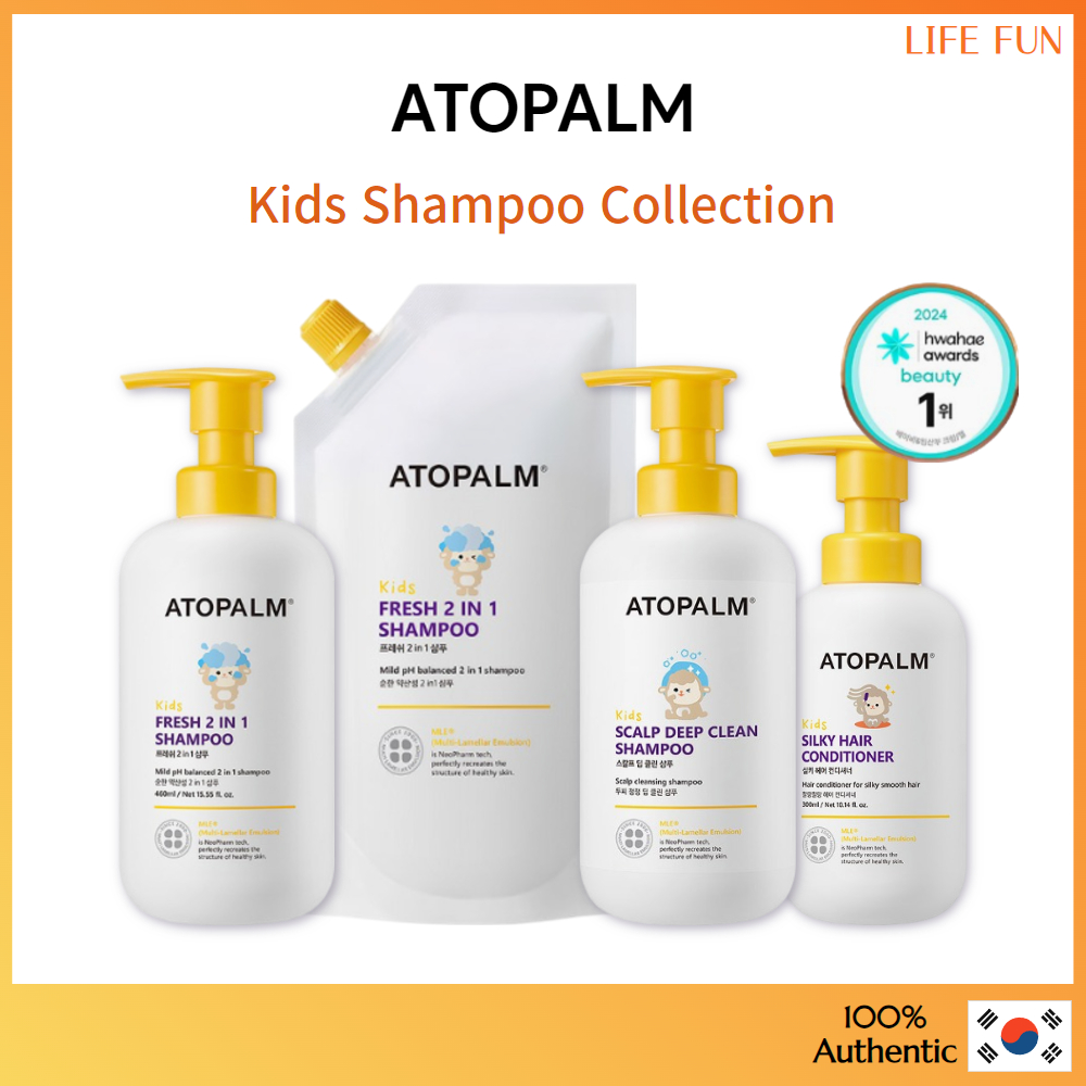 [ATOPALM] Kids Shampoo Collection / 2in1, scalp shampoo, Conditioner ...