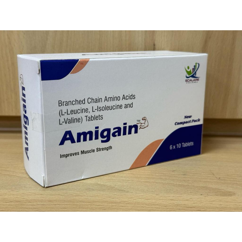 EXP 05/2026 AMIGAIN 60TABS FOR IMPROVES MUSCLE STRENGTH/MUSCLE LOSS ...