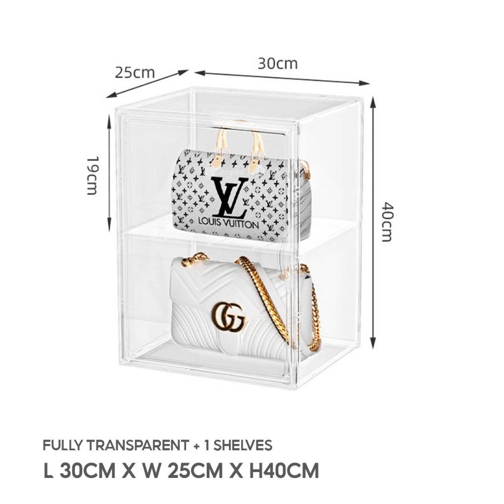 Popmart Acrylic Display Box For Labubu Molly Figurine Display Case With ...