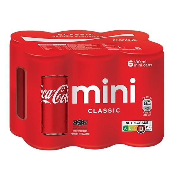 COKE CLASSIC MINI 24X 180ML/ctn | Shopee Singapore