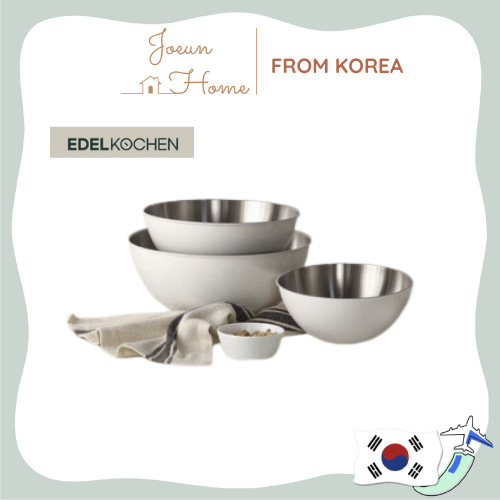 [Edelkochen] Color Stainless Steel Mixing Bowl Set of 3pcs | Salad Bowl ...