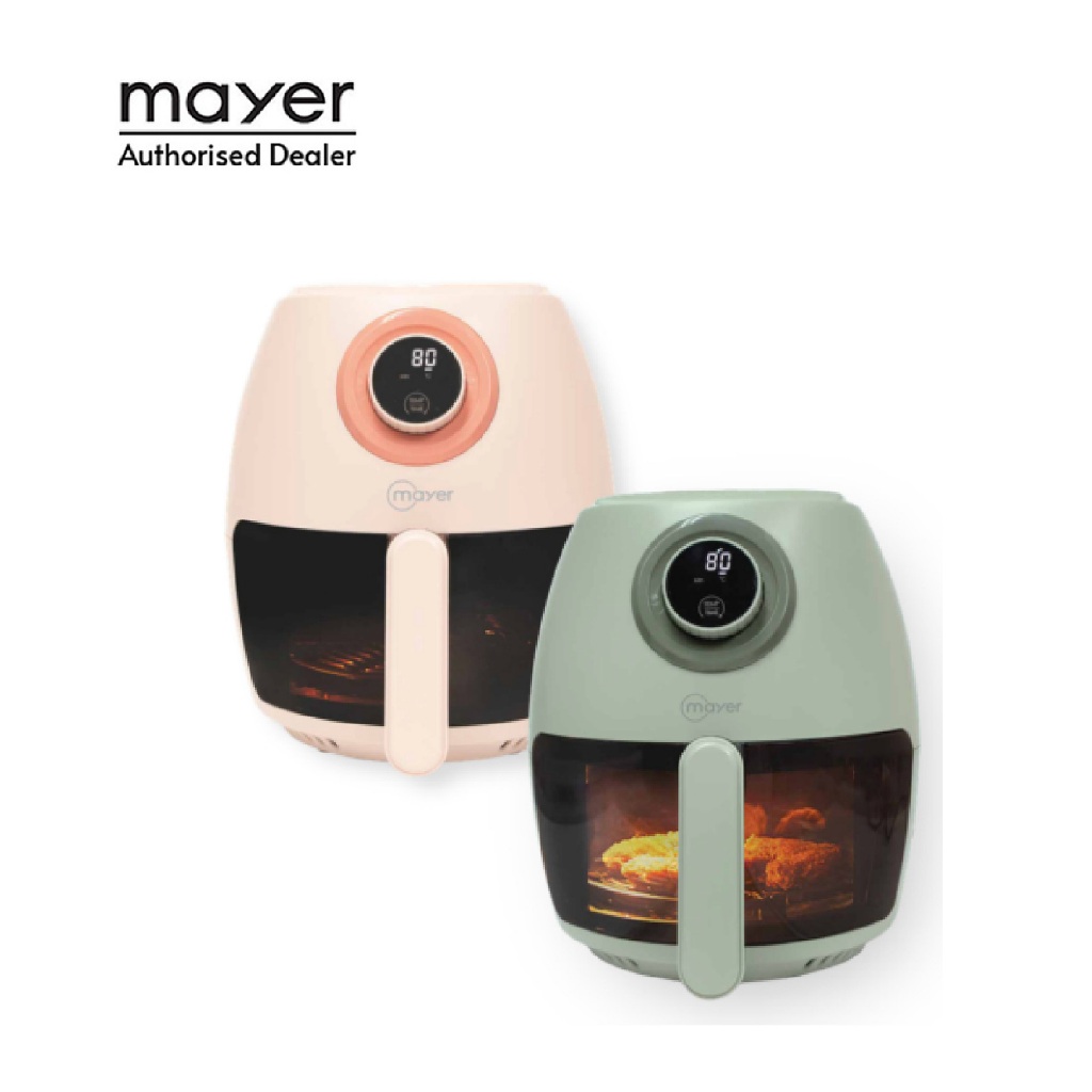 Mayer 3.5L Digital Glass Air Fryer MMGAF350D | Shopee Singapore