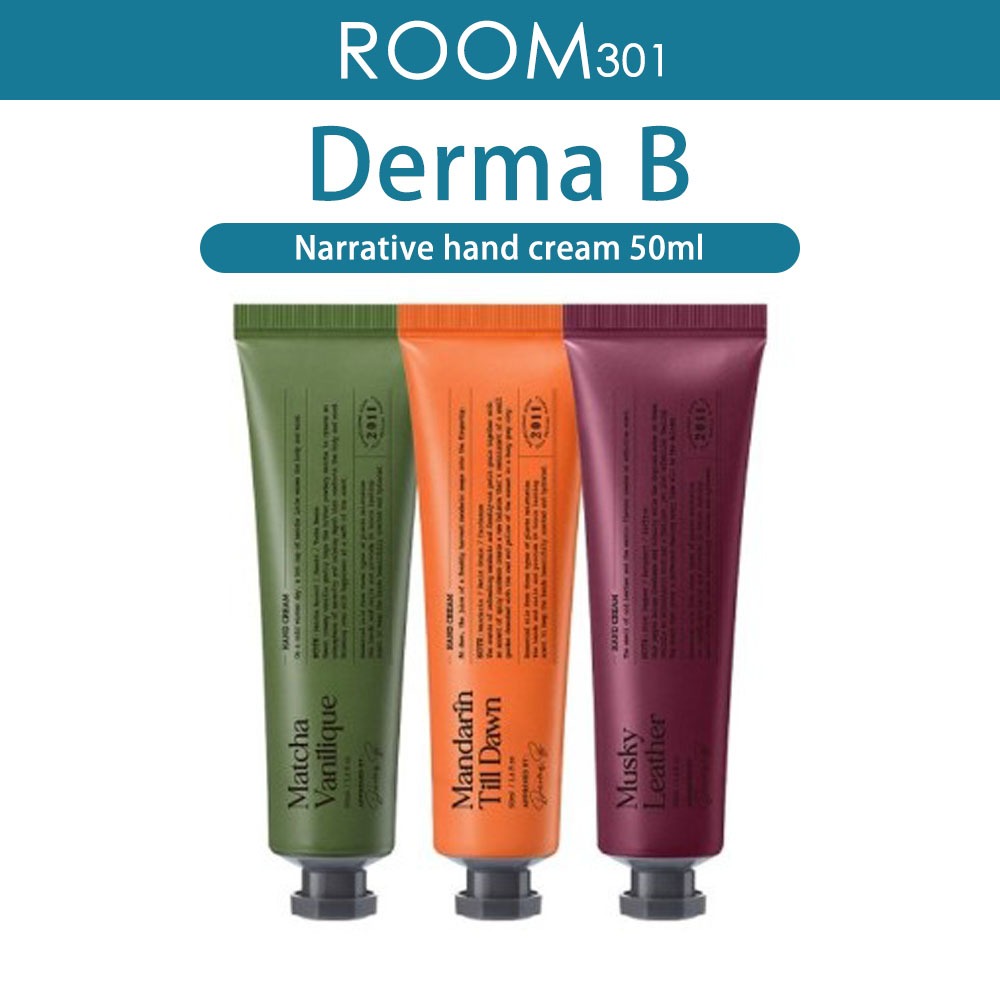 [Derma B] Narrative hand cream 50ml (3Scents) Perfume Hand Cream ...