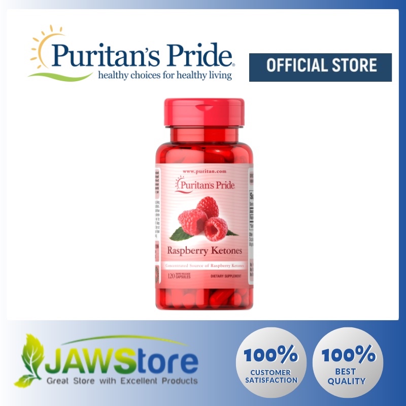 Puritan's Pride Raspberry Ketones 100 mg 120 Capsules | Shopee Singapore