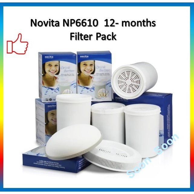 Novita Water Filter for 6610M (12 Months Pack) | Shopee Singapore