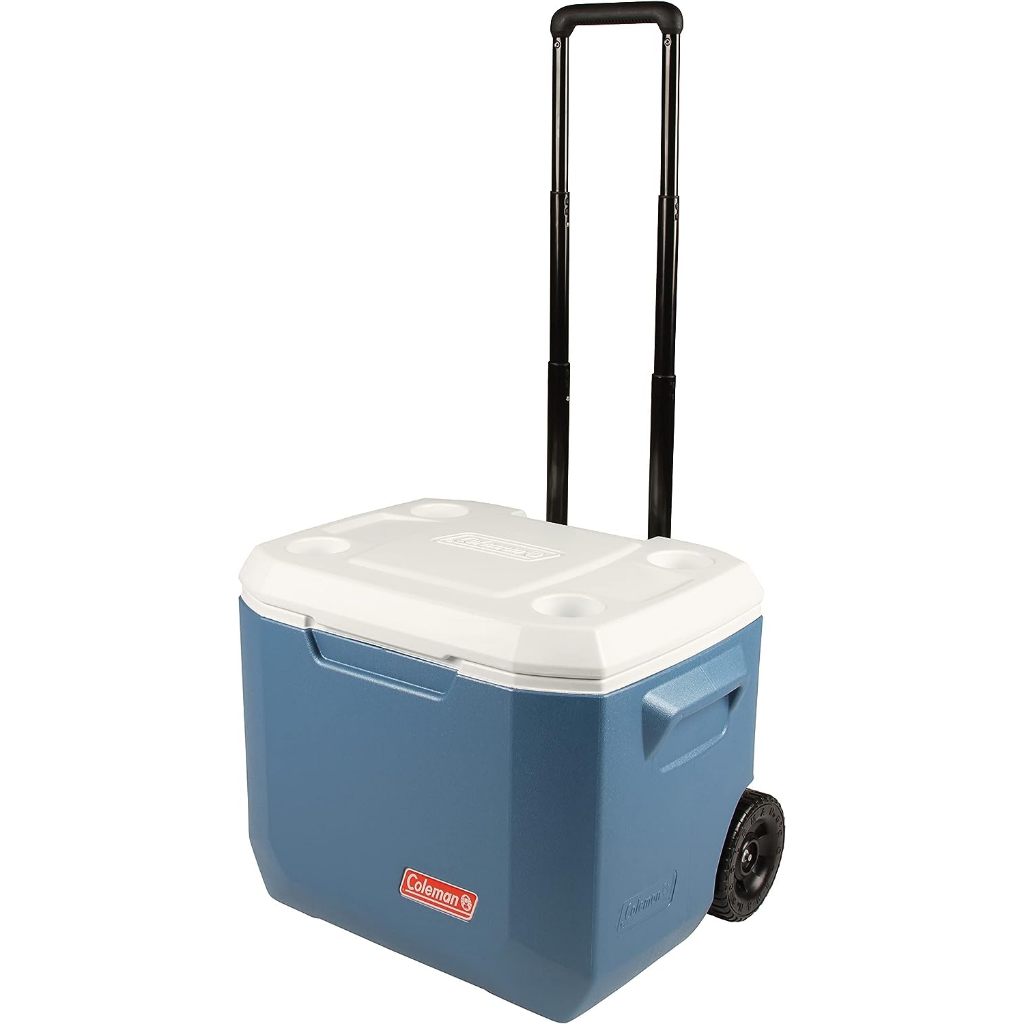 Coleman Portable Rolling Cooler | 50 Quart Xtreme 5 Day Cooler with ...