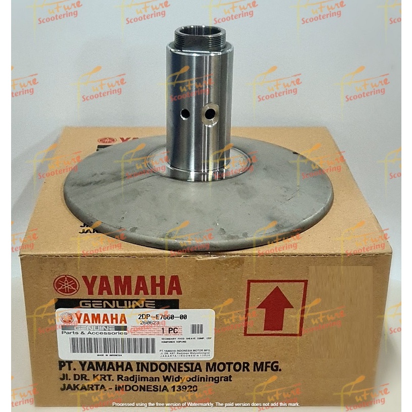 Yamaha AEROX 155 v1 SECONDARY SLIDING SHEAVE / SECONDARY FIXED SHEAVE (Torque Driver) (Genuine ...
