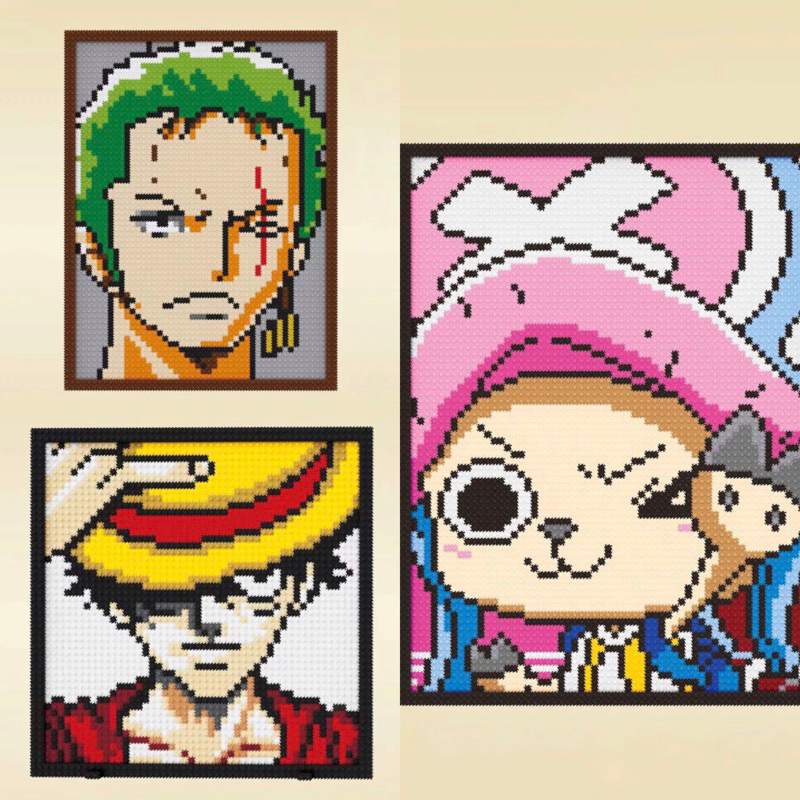 [SG] One Piece Portrait Nano Building Blocks Puzzle Bricks Anime Luffy ...