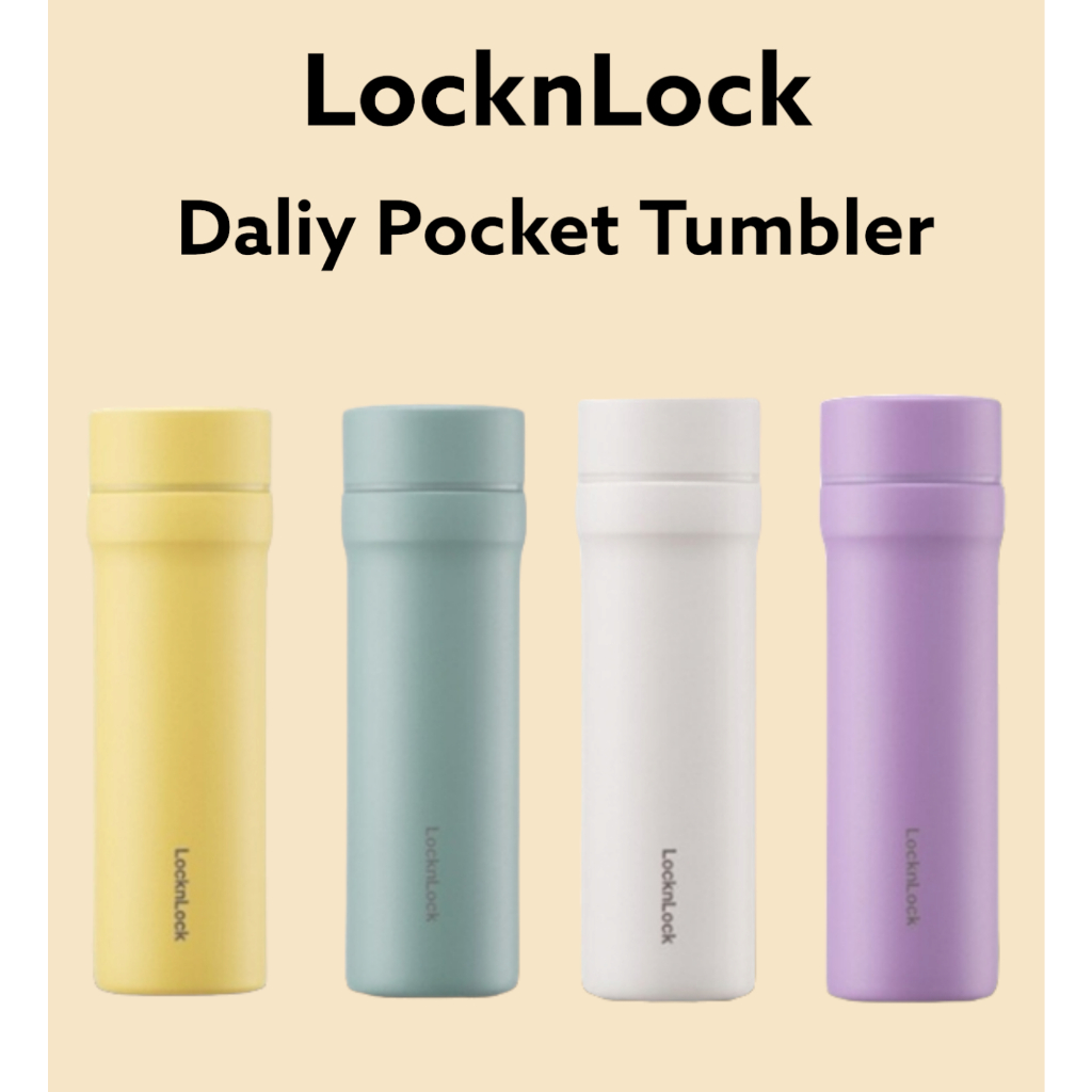 [LocknLock] Daily Pocket Tumbler 150ml LHC4288 | Shopee Singapore