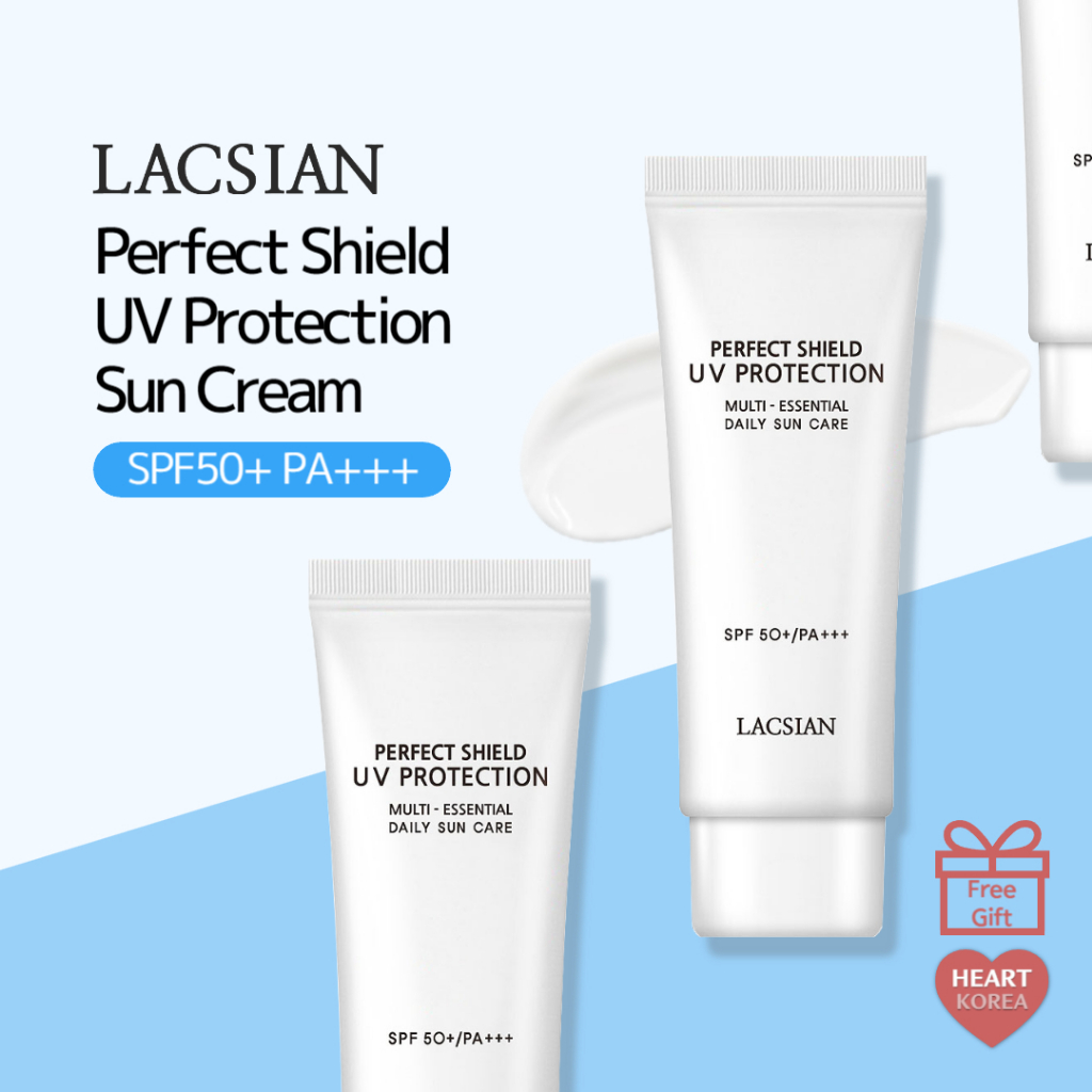 LACSIAN Perfect Shield UV Protection Sun Cream SPF50+ PA+++ (60ml ...