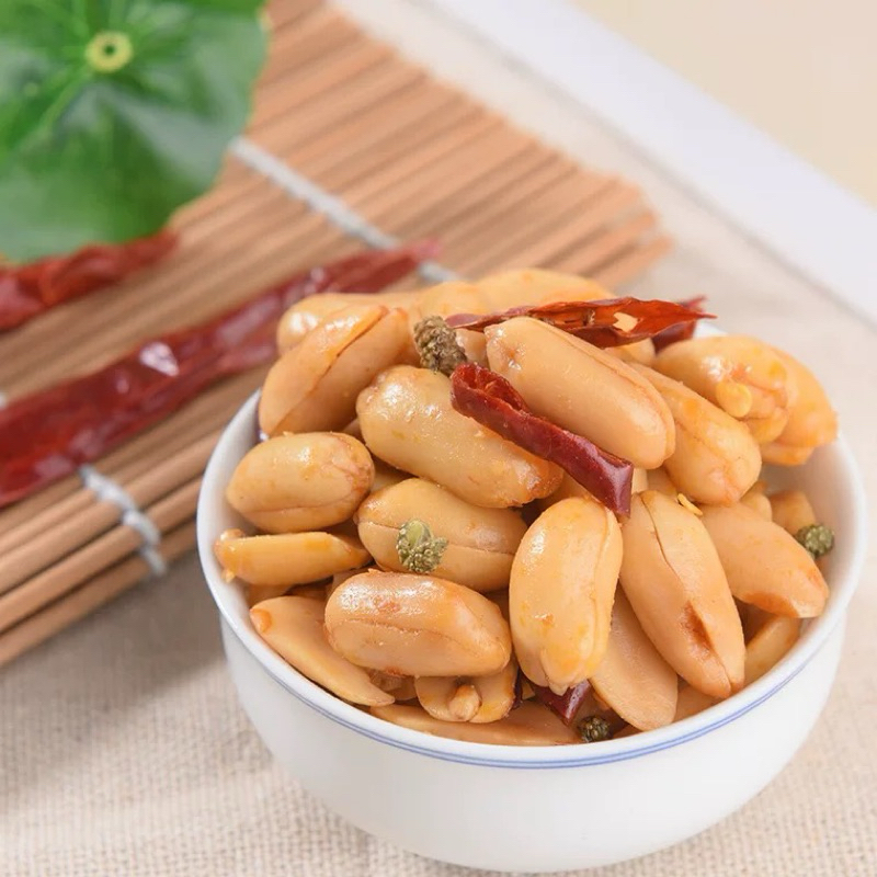 【FAST DELIVERY】 SICHUAN MALA PEANUTS 1KG 百世兴川香麻辣味花生 | Shopee Singapore