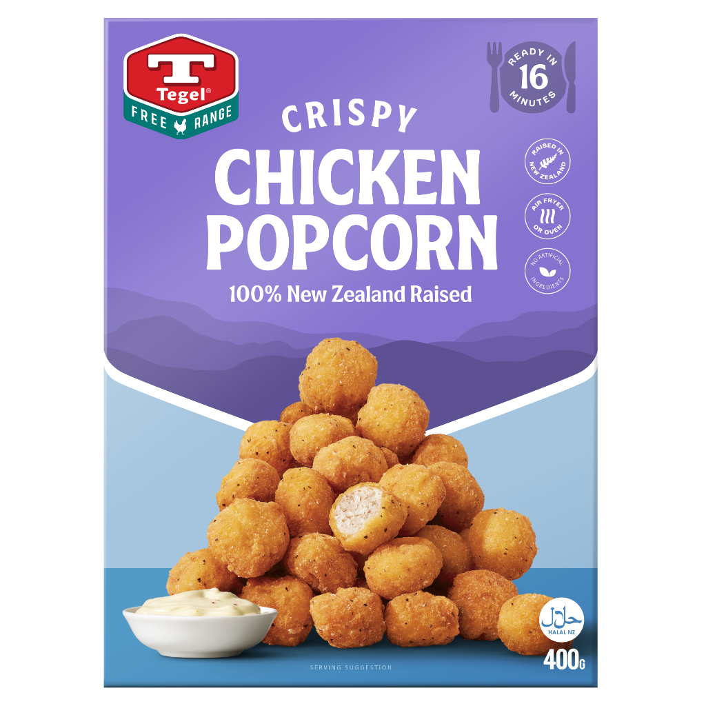 Tegel Free Range | Popcorn Chicken 400g | Halal | Shopee Singapore