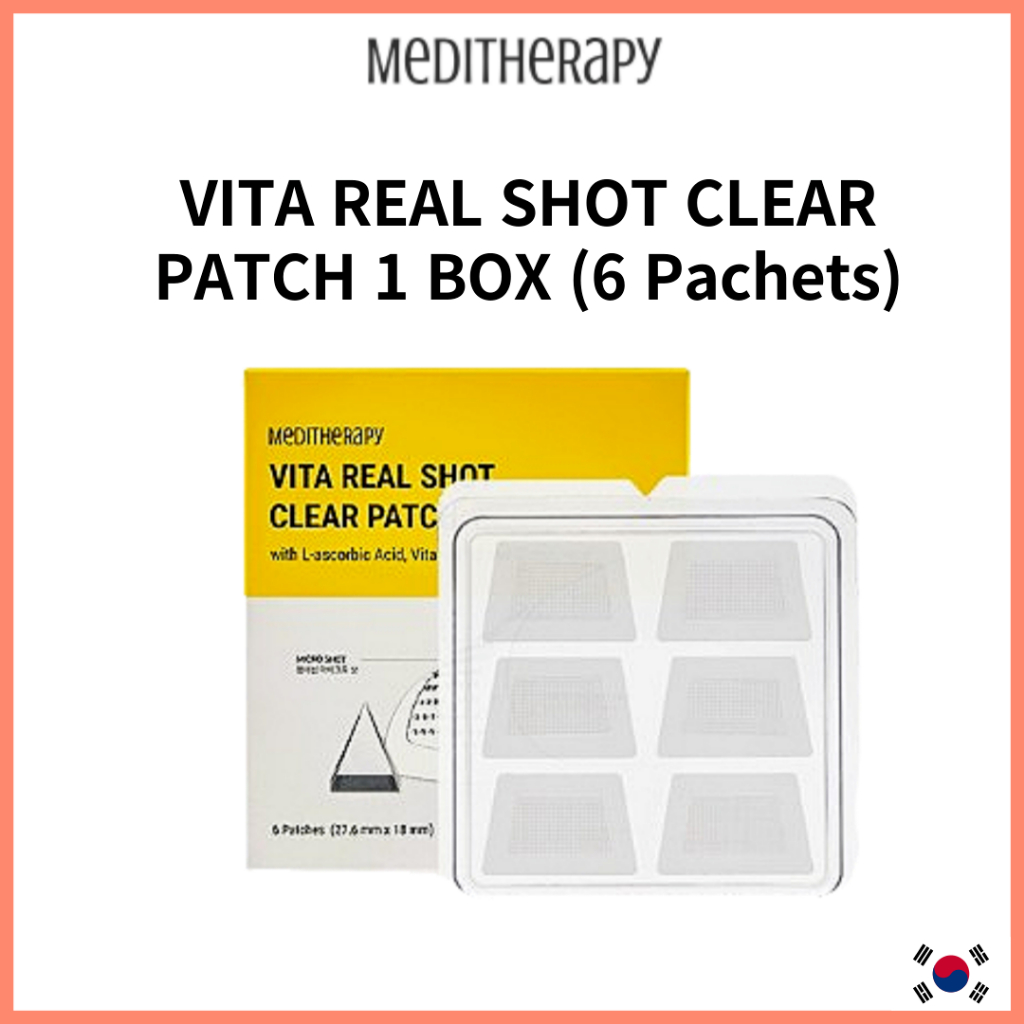 [MEDITHERAPY] Vita Real Shot Clear Patch 6 patches | Shopee Singapore