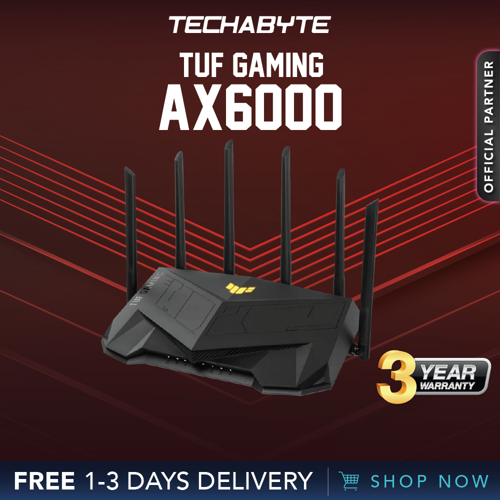 ASUS TUF-AX6000 | AX6000 WiFi6 Router | Shopee Singapore