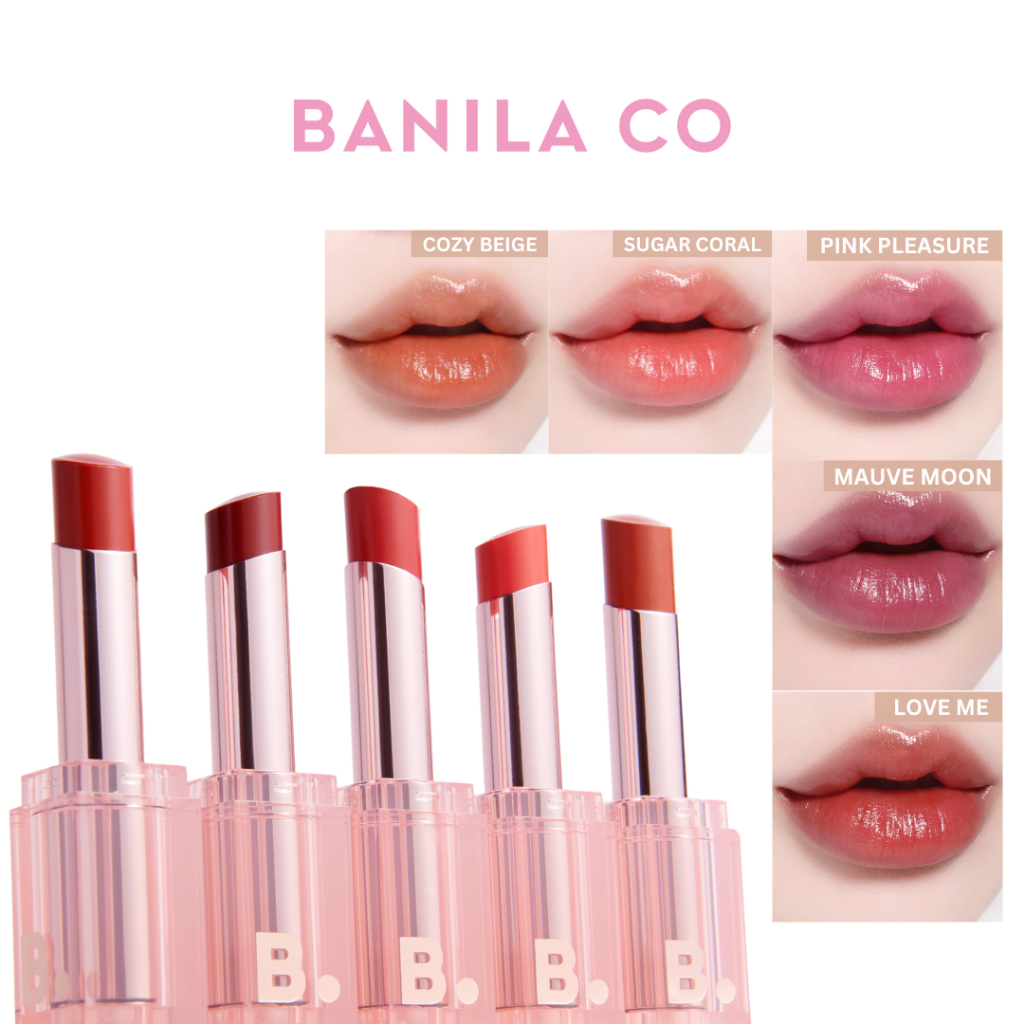 [B. by BANILA] Glow Veil Lipstick Glossy | Shopee Singapore