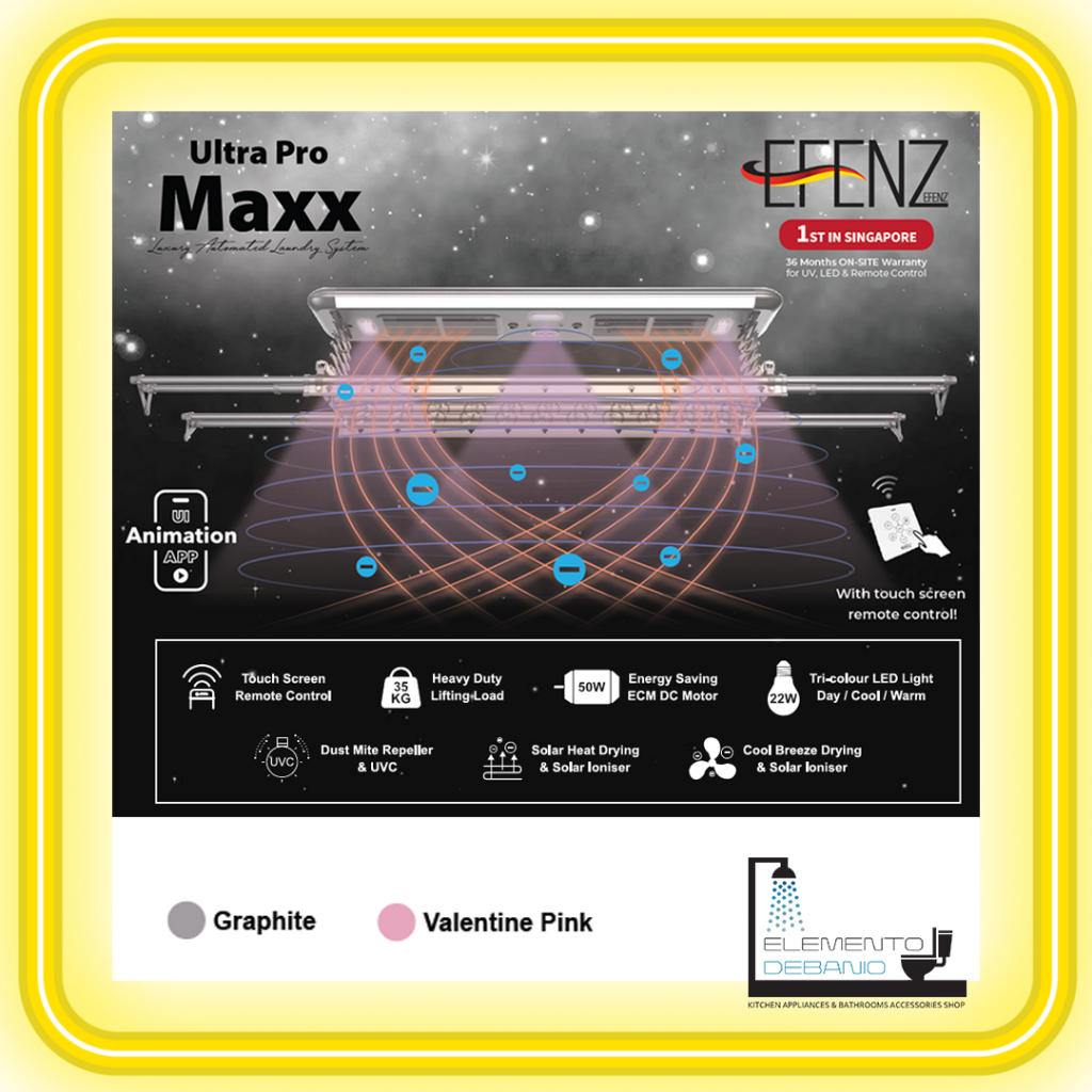 EFENZ ULTRA PRO MAXX SMART LAUNDRY SYSTEM (1ST IN SINGAPORE) - CLOTHES ...