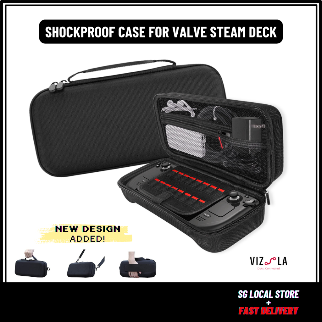 [SG] Carrying Storage Case for Steam Deck & Steam Deck OLED | Travel ...