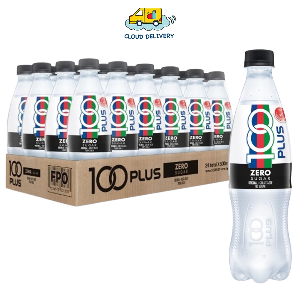 100 Plus Zero Sugar Bottle (24 x 500ml) | Shopee Singapore