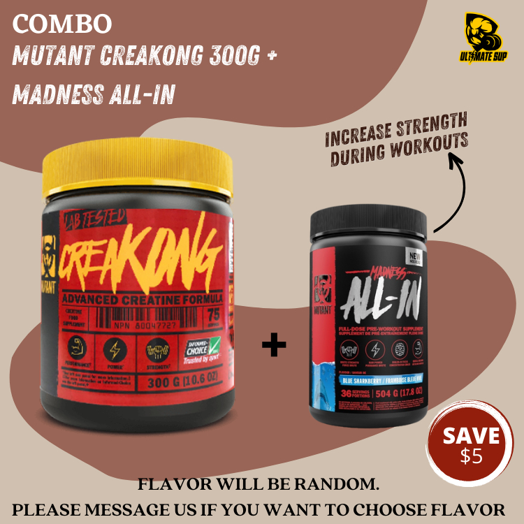 Mutant, Mutant Creatine, 100% Pure Creatine Monohydrate, Fast Recovery ...