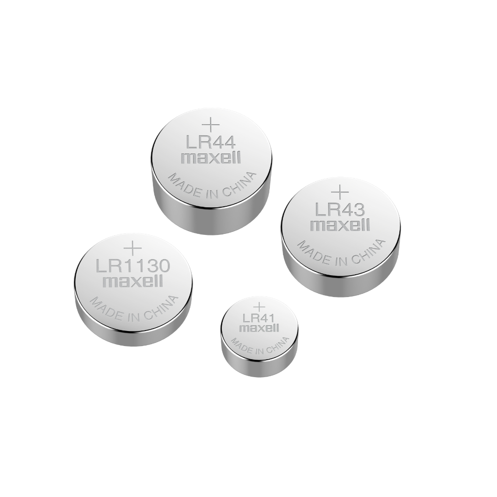 10pcs Maxell LR44 LR41 LR1130 1.5V Alkaline Batteries Authentic Made in ...