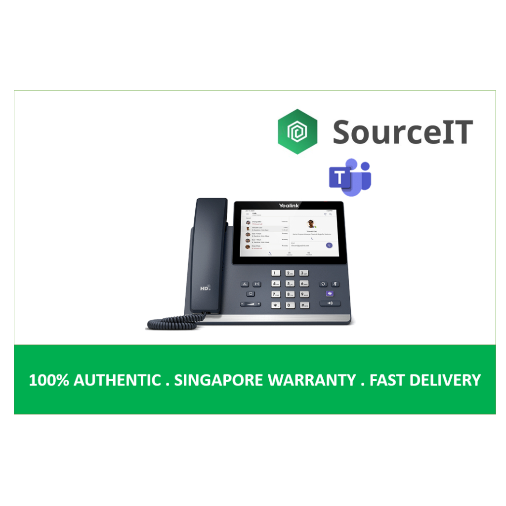 Yealink MP56 / MP56 E2 Teams Phone - 12 Months Local Warranty | Shopee ...