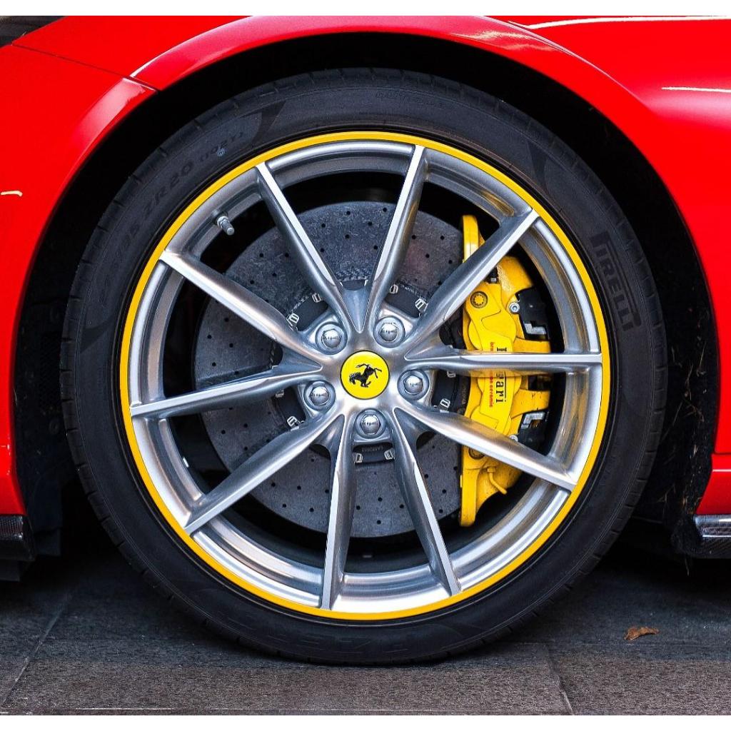 Car Tyre Wheel Rim Protector Metal Ring Rim Guard (Aluminium Metal ...