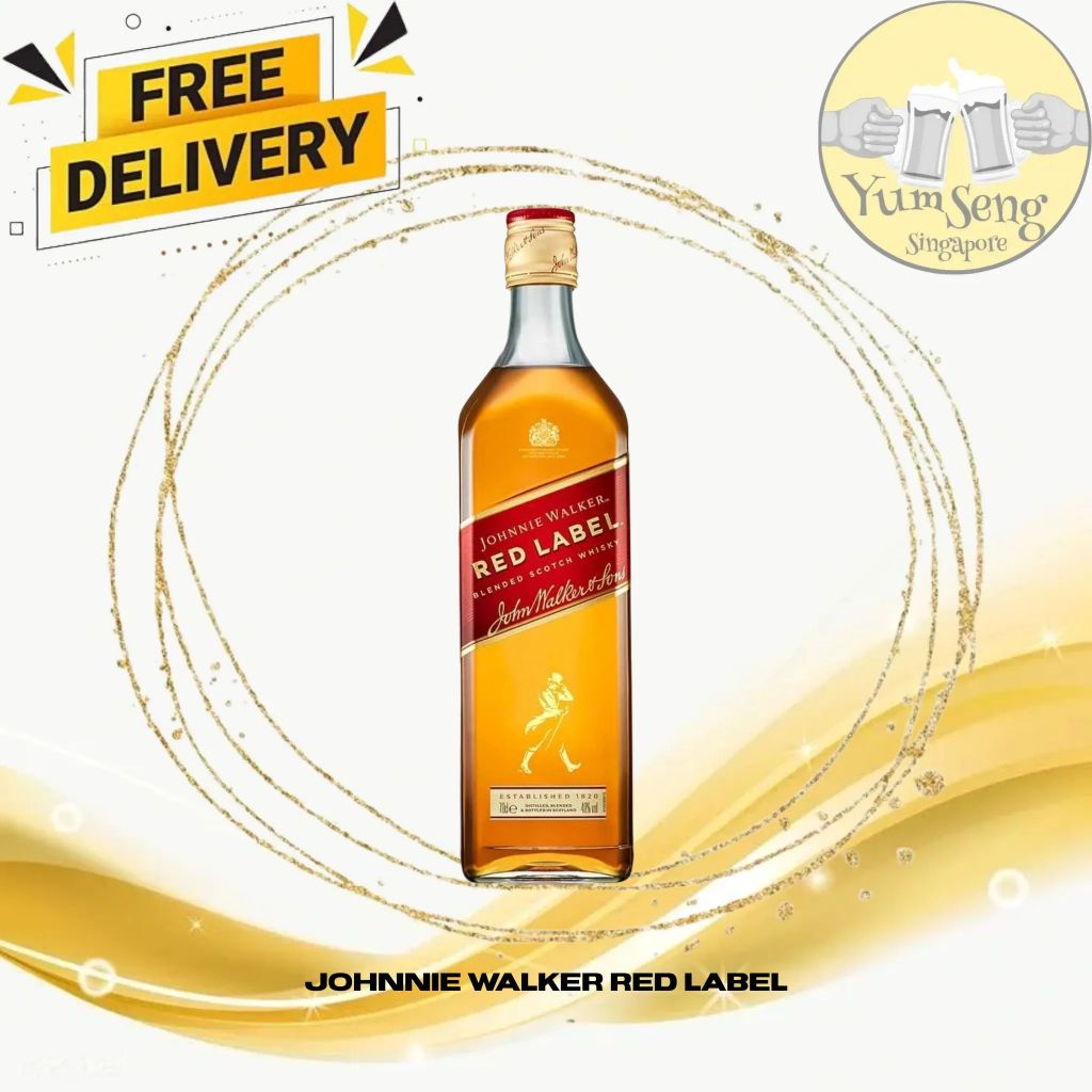 Johnnie Walker Red Label 700ml | Shopee Singapore