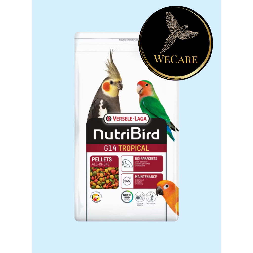 Versele-Laga Nutribird Pellets G14 Tropical 10kg (ORIGINAL BAG) for ...