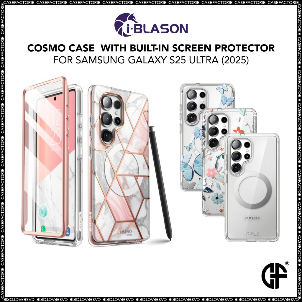 i-Blason Cosmo Case for Samsung Galaxy S25 Ultra (2025) with Built-in ...