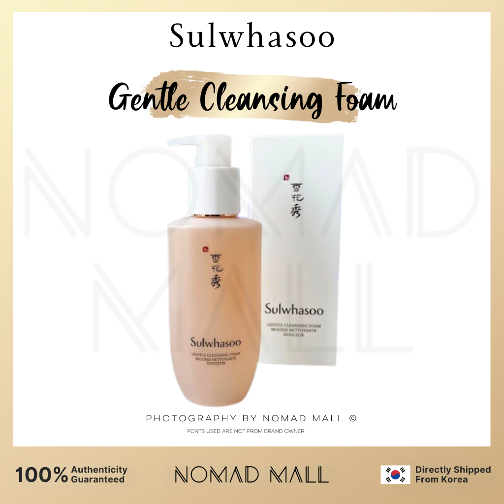 [SULWHASOO] Gentle Cleansing Foam 200ml | Shopee Singapore
