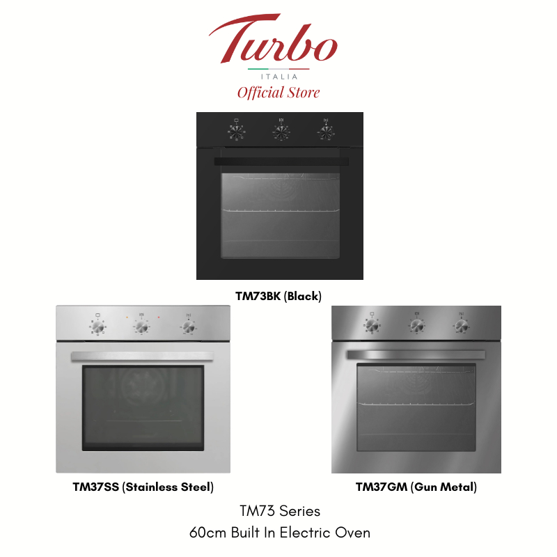 Turbo Italia - TM73 Series 60cm built in electric oven | Shopee Singapore